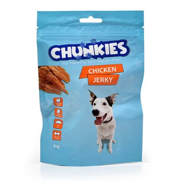 צ'אנקיז פילה עוף מיובש Chunkies Chicken Jerky