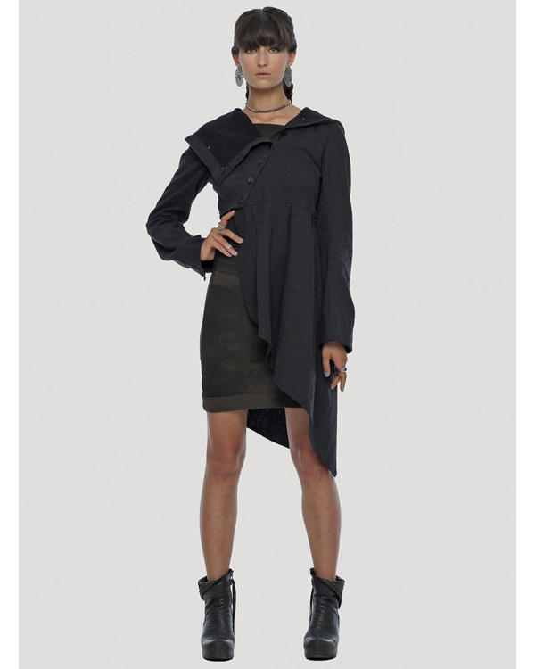 Plazmalab | Side Jacket BLACK