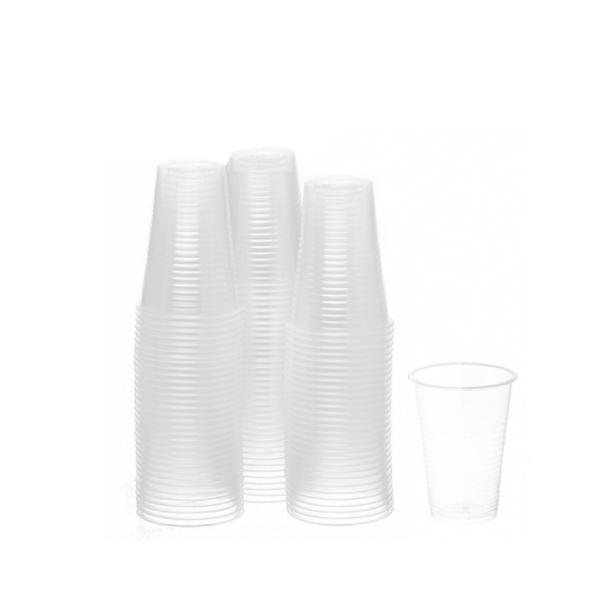 4 חב' כוס שתייה קרה פלסטיק 100 יח' - פעמית סטור - מארחים וחוגגים