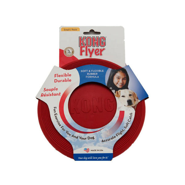 משחק לכלב צלחת מעופפת קטנה קונג Small KONG Flyer - פט פוינט סופרמרקט ...