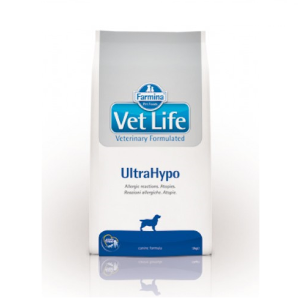 וט לייף אולטרא היפואלרגני לכלב Farmina Vet life Ultra Hypoallergenic ...