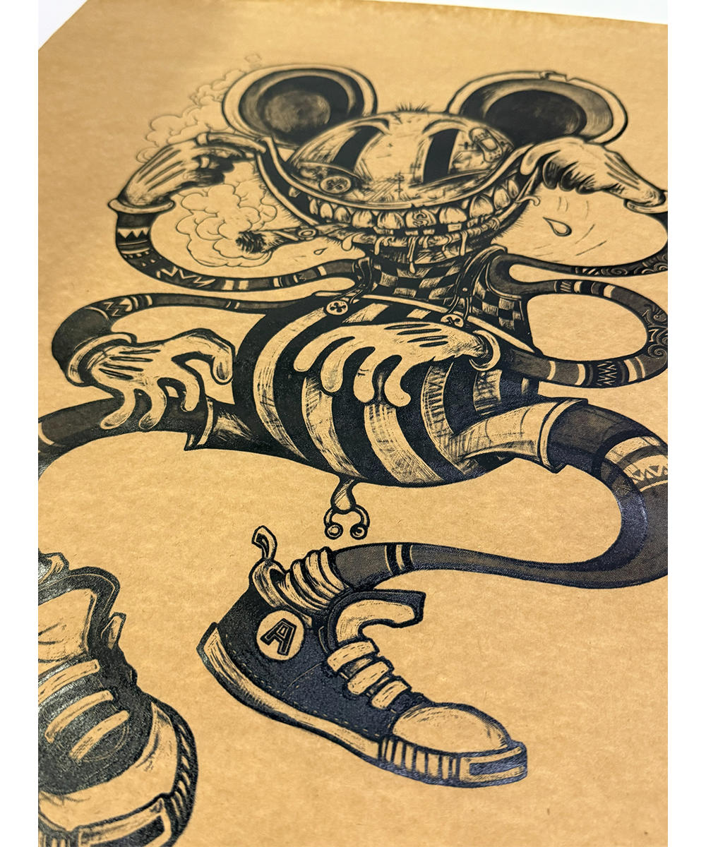 MAUSER HAND MADE PRINT - Plazmalab | Plazmalab Urban Tribe clothing ...